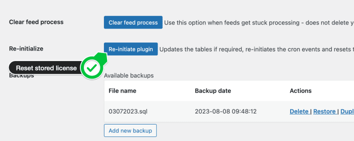 How to change the domain set to your license - WPMarketingRobot
